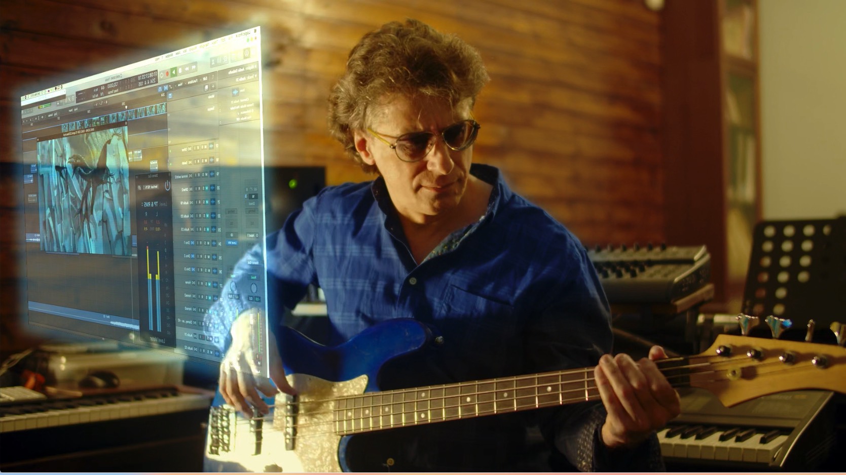 Запись музыки для мультфильма из "Горы самоцветов"