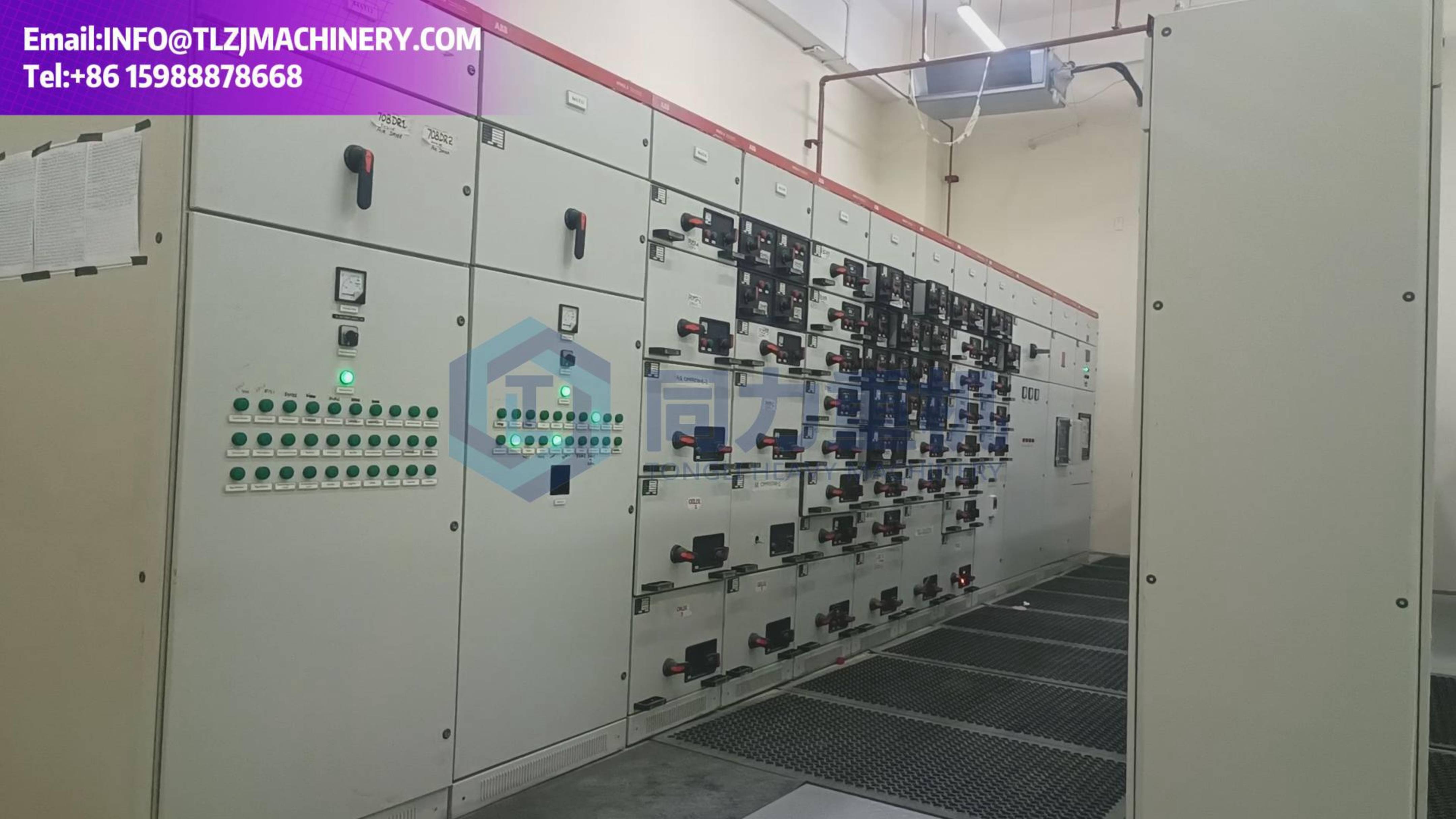 Система распределения электроэнергии Линия по производству цемента Вертикальная валковая мельница