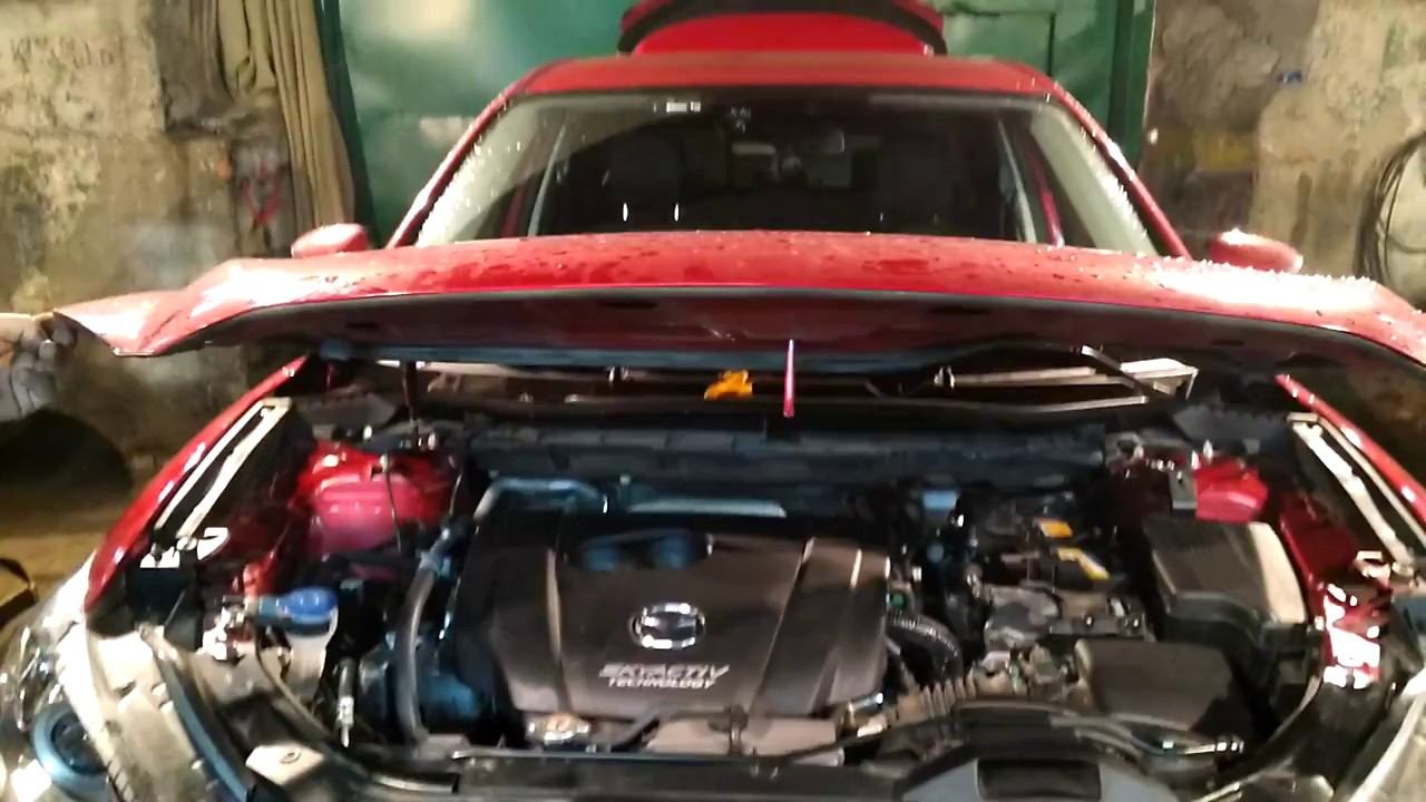 газовый упор капота mazda cx-5