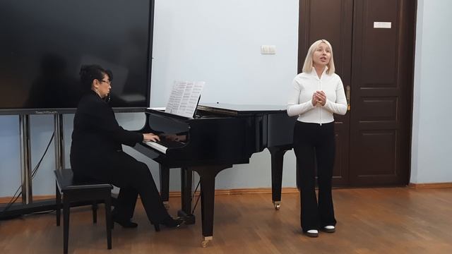 С. Донауров, стихи Н.Н. "Ожидание''-поёт Ольга Бесхмельницина, концертмейстер Наиля Шамгунова