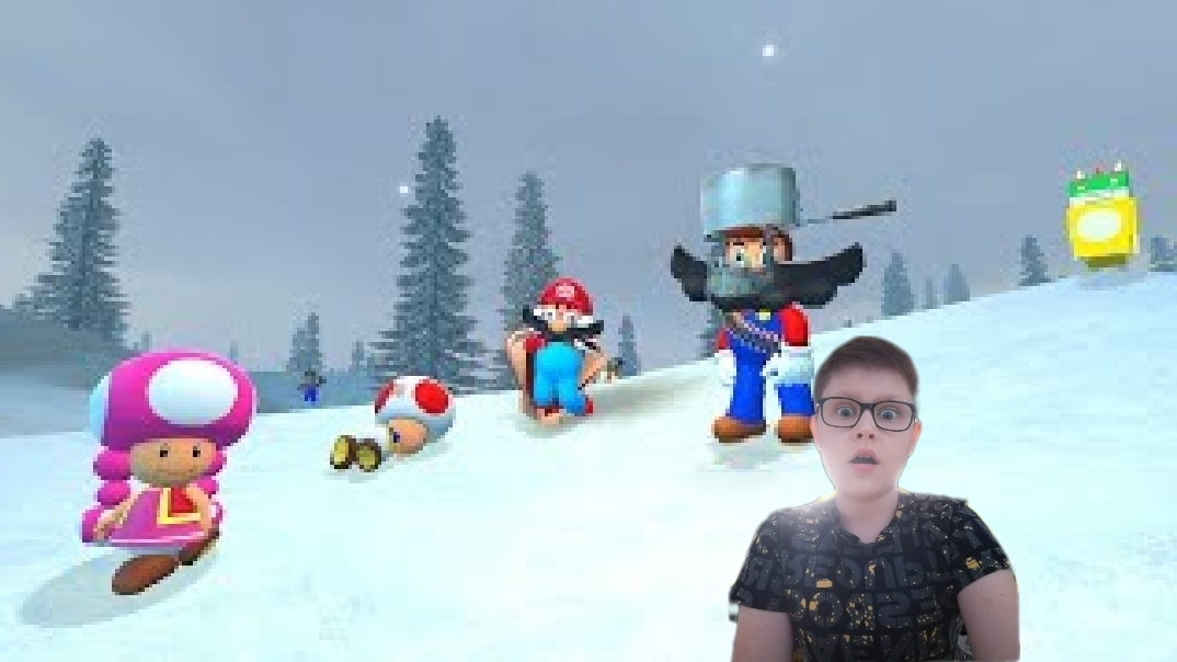 Реакция на супер крутой марио 11