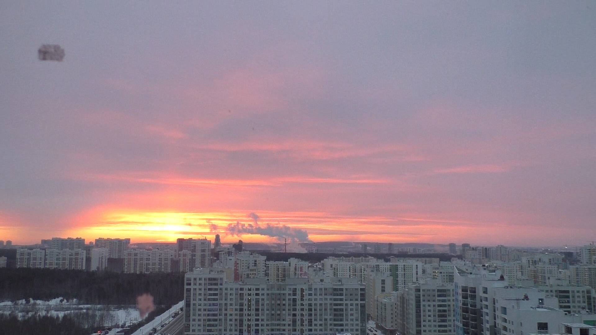 Таймлапс. Восход солнца.