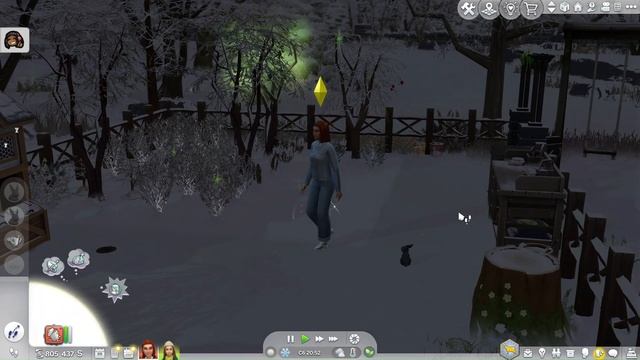 Ер. 4  «Расти тыква большая и очень большая!»  .[Проходим жизненные цели] [Геймплей симс 4]