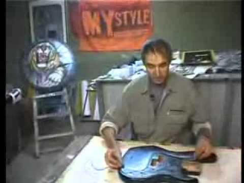 Как мы делали аэрографию 10 лет назад. Гитара