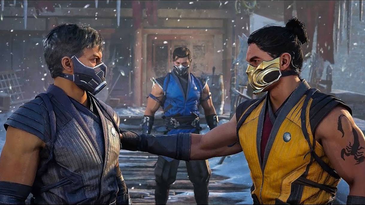 Игровой сюжет Мортал Комбат 1. Внутриигровое видео. Все Cutscene игры Mortal Kombat