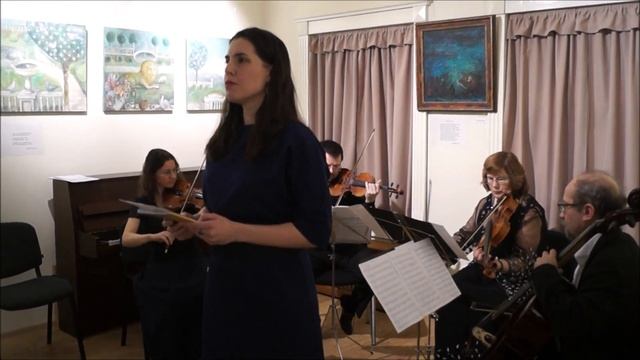 "Встреча с Рождеством" Творческий вечер композитора Алексея Даниленко Фрагмент Сим.картины "Бутово".