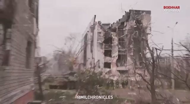 Штурм здания администрации Мариуполя апрель 2022 Морпехи ВС РФ