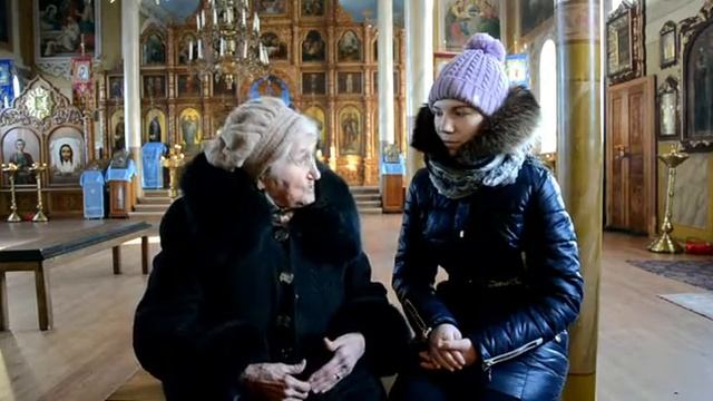 Интервью в храме апостолов Петра и Павла Анжеро Судженск