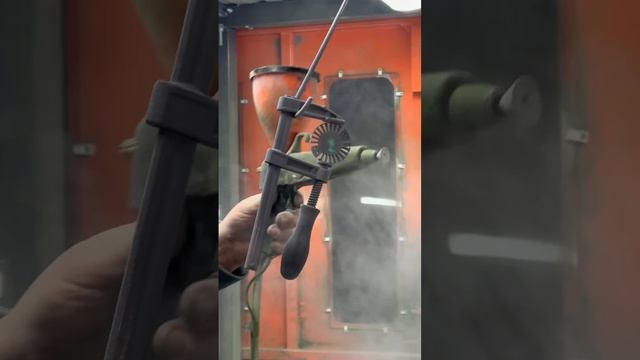 Порошковая покраска пакетов статора #электродвигатели