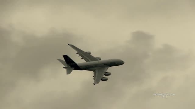 Полёт Аэробуса А380 и прочих мелких