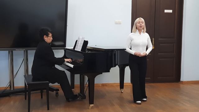 А. Даргомыжский, стихи Е. Баратынского ''Поцелуй''-поёт Ольга Бесхмельницина, конц. Наиля Шамгунова