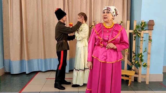 Проводы казака на службу