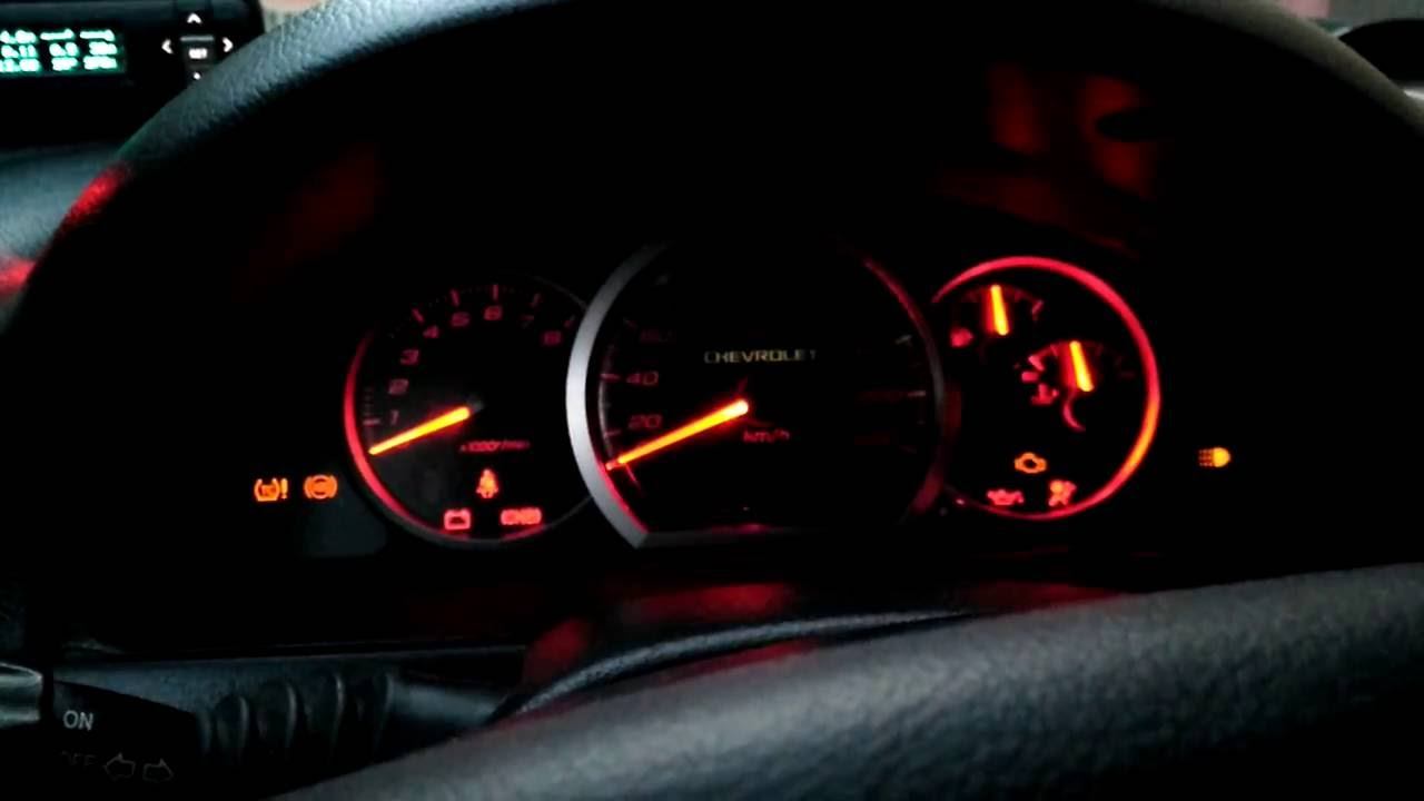 Новая приборная панель в шевроле лачетти