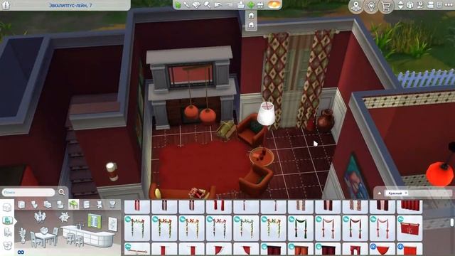 Rainbow Challenge❤️ Симс 4 Ч.1 Красный цвет