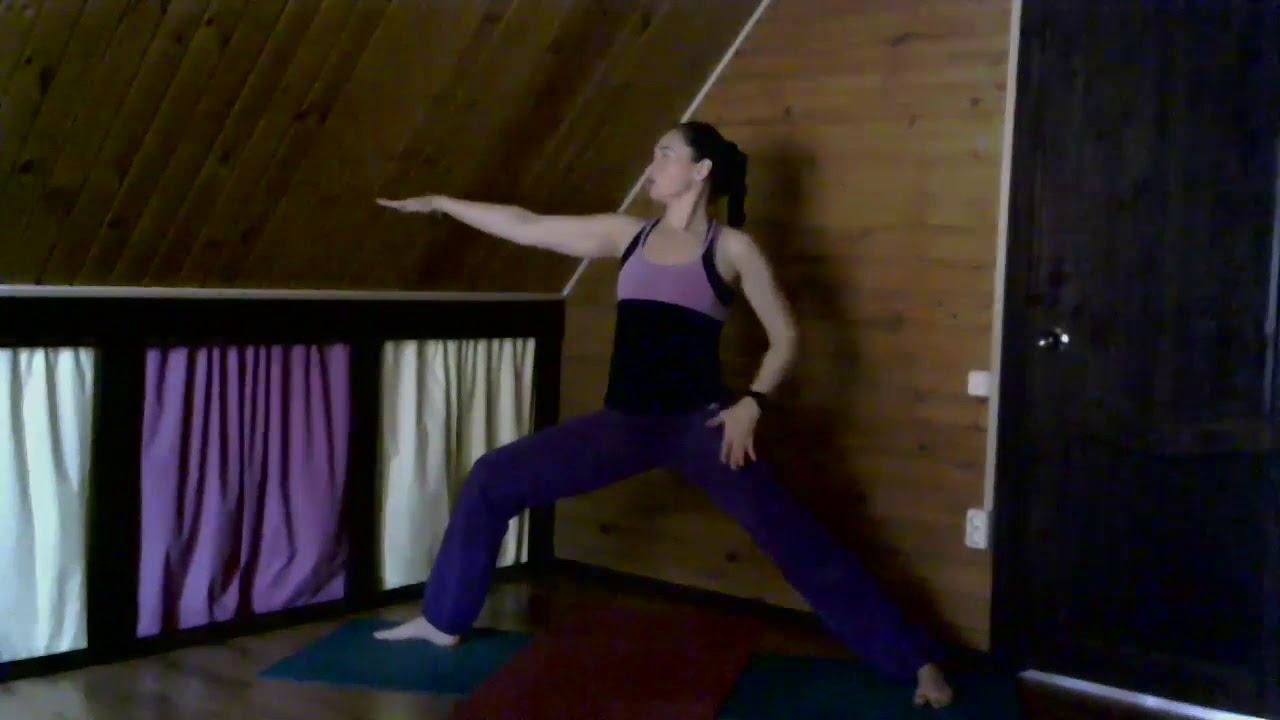 Хатха йога занятие 1