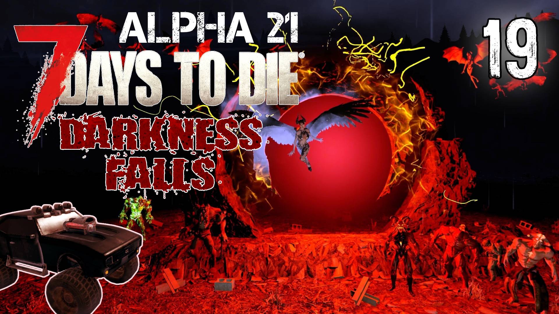 Торговка Анна и первый бункер #19 _ Выживание _ 7 Days to Die Alpha 21 Darkness Falls v5.0.1 _ 2024