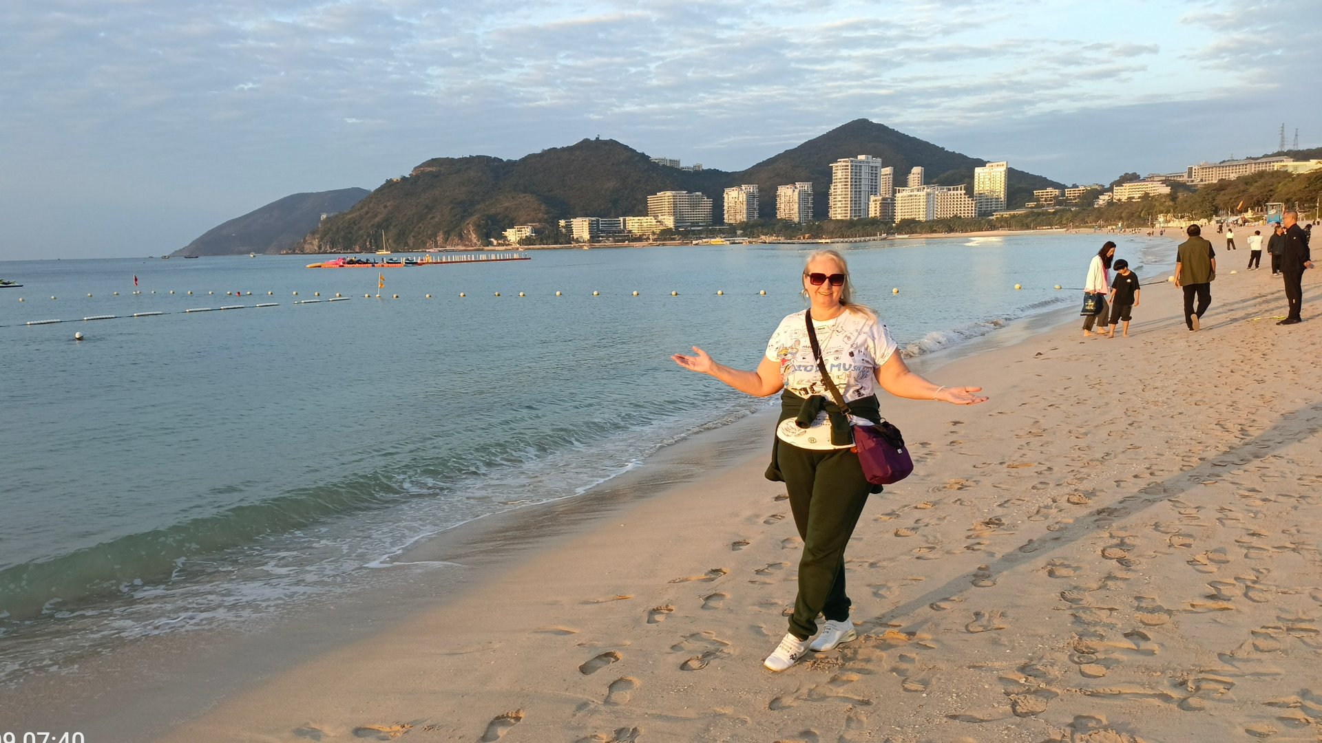 Санья, бухта Дадунхай, 9.01.25