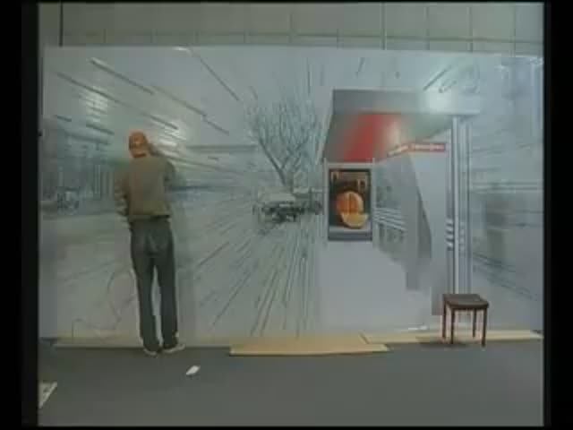 Добавляем цвета фону в телестудии