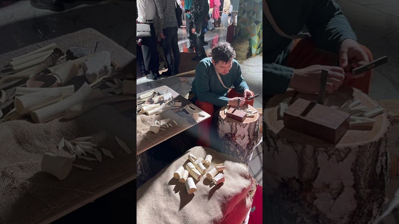 На фестивале "Зимнее солнце", посвящённый древнему городу Аркаиму. Февраль 2024г.