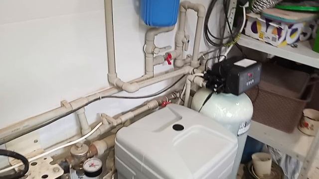 Установка системы 1035 с тремя фильтрами грубой очистки ВВ20