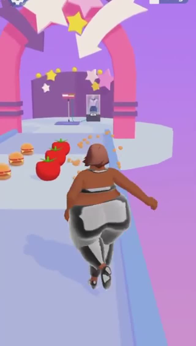 Что будет, если девушка не следит за своей фигурой Body Race