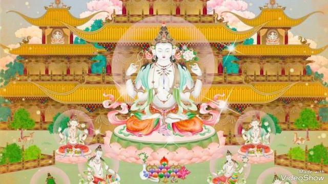 ✨Священные Слоги МАНТРЫ Будды Шакьямуни Гаутамы🌞Приносят "Небеса Заслуг"