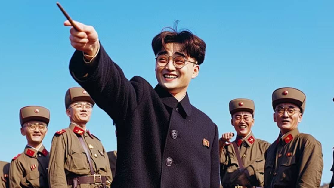 Гарри Поттер - Северокорейский лидер (со словами песни)