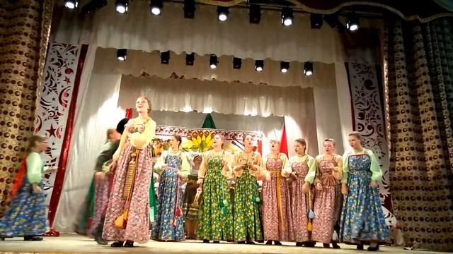 "Как за нашим за двором" Русская народная песня.