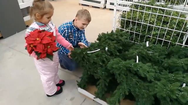 НОВОГОДНЯЯ IKEA! ПОКУПАЕМ НОВОГОДНИЕ УКРАШЕНИЯ В ИКЕЯ! В ГОСТЯХ У АЛИСЫ И ЕГОРА