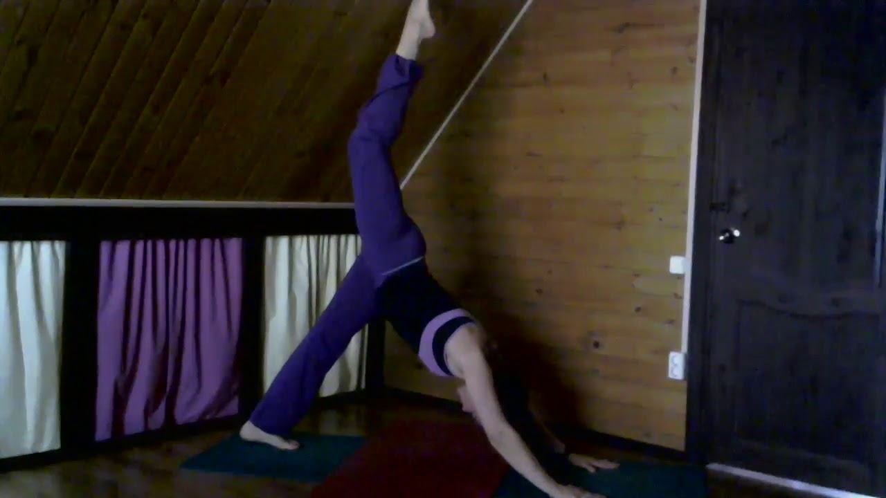 Хатха йога занятие 2