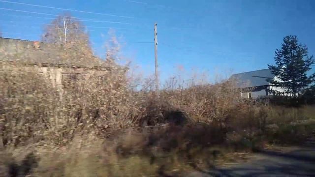 проезжаем Медведок,  Нолинский район осень 21 г