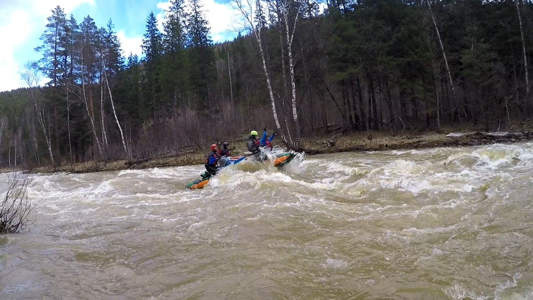 Сплав по Зилиму, май 2018, серия 1