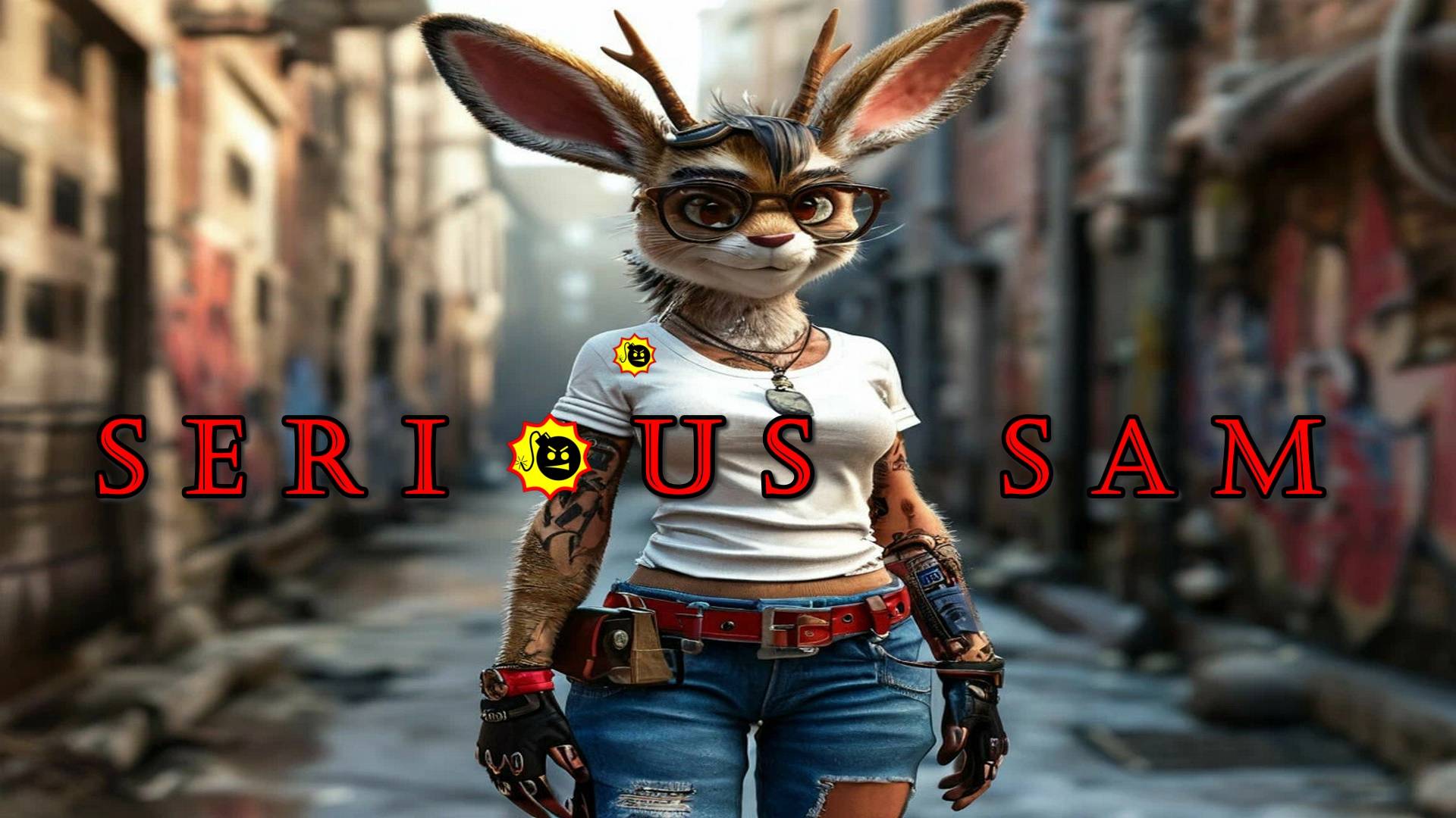 Serious Sam глава Egypt местность Memphis Sewers 2001 год Сложность игры Круто 18+