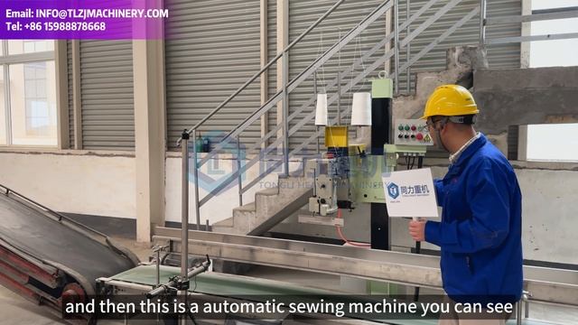 Полуавтоматическая упаковочная машина для удобрений/шитья/складывания/сшивания