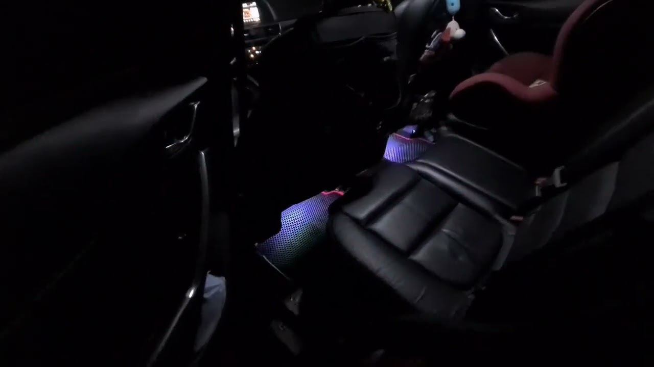 подсветка ног в cx 5 2016