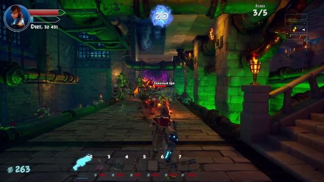 Orcs Must Die! 3 прохождение. еженедельные испытание - Взрывоопасное местечко.