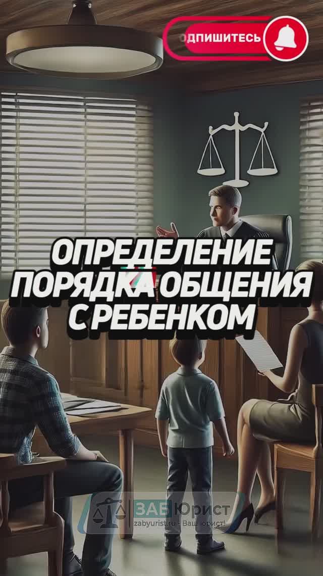 Определение порядка общения с ребенком