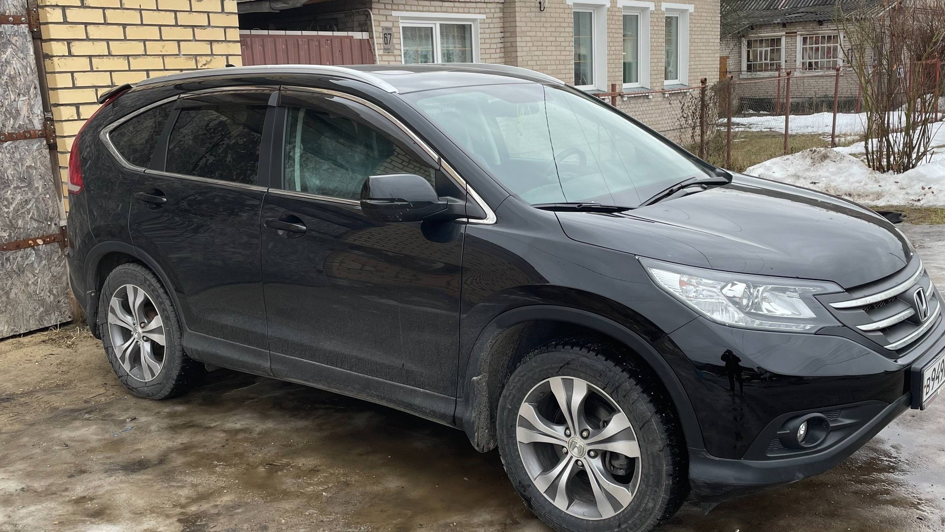 ХОНДА ЦРВ ЛОКАЛЬНАЯ ПОКРАСКА АВТО.