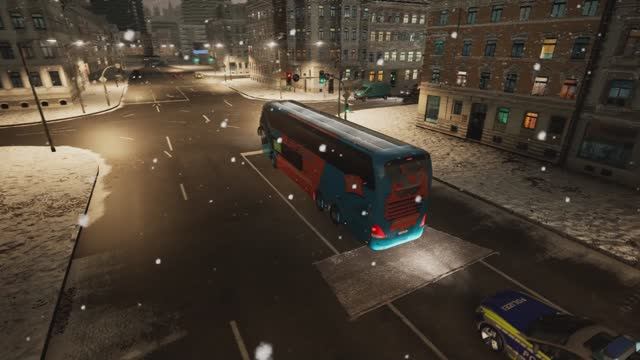 🚍 Зимний маршрут через всю Германию | Фрайбург – Карлсруэ (Часть 1) в Fernbus Simulator ❄🔥