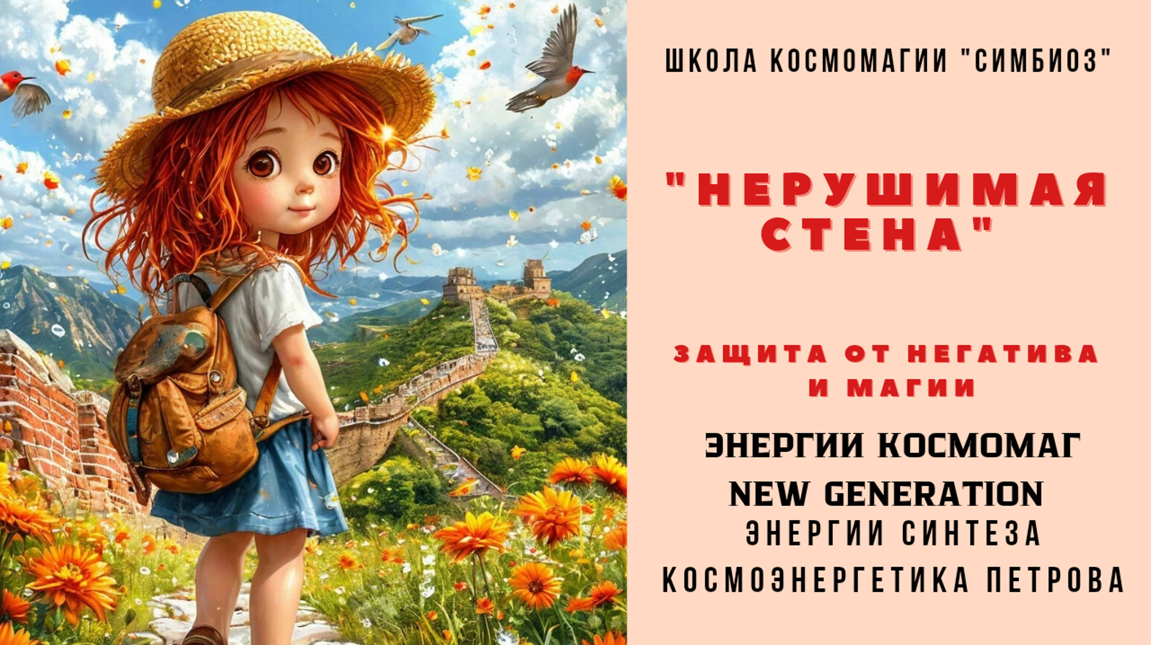 КОСМОМАГ. ЧАСТОТА  "НЕРУШИМАЯ СТЕНА". ЗАЩИТА ОТ НЕГАТИВА