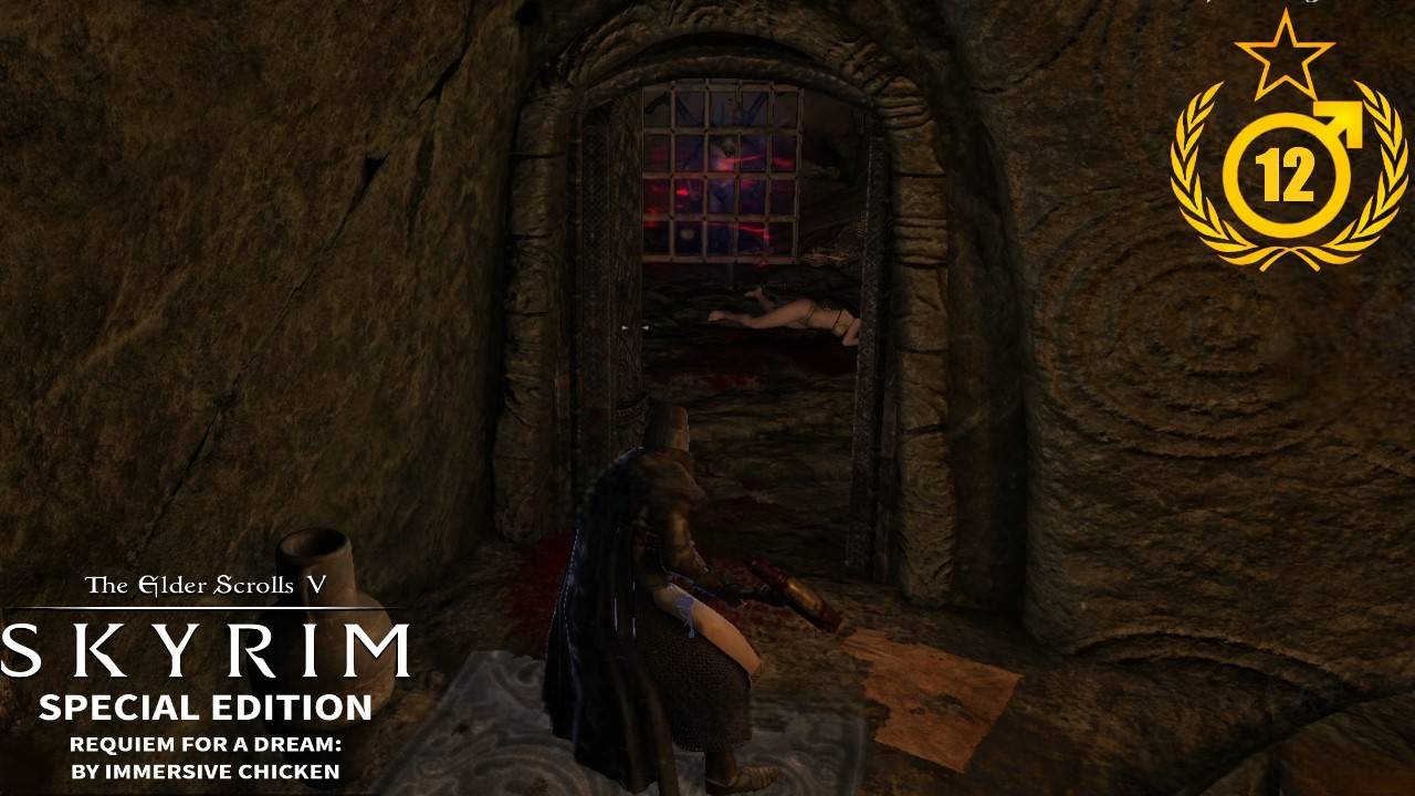 Он был из Тех кто Невидел Преград #12 The Elder Scrolls V Skyrim SE  RFAD