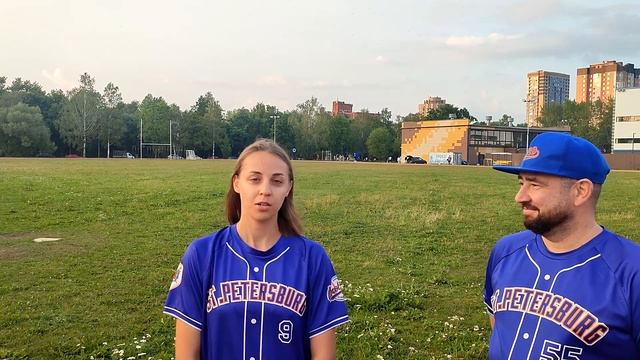 Бейсбол. Послематчевое интервью Brothers. Сташко Яна | Лига СПБ 13.08.2023