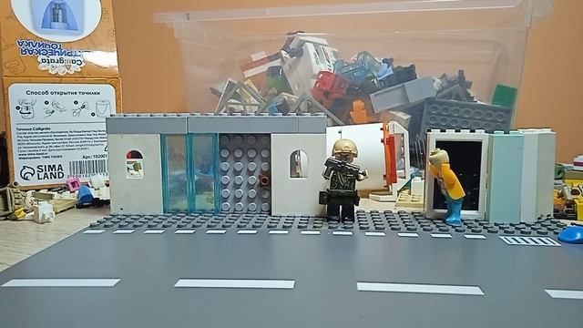 обзор самоделки "улица" из лего