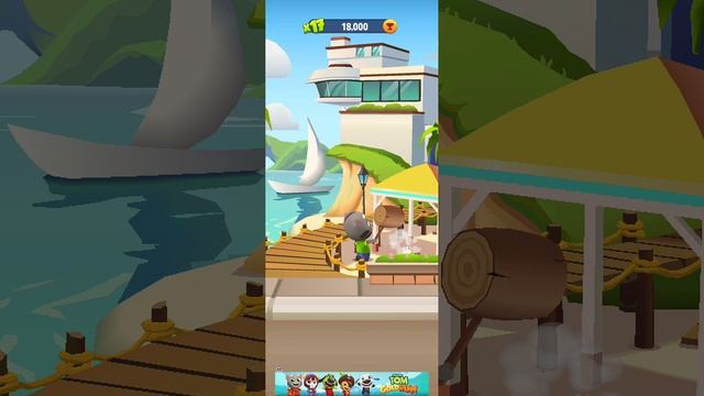 #ТомЗаЗолотом (1) Бегаем за енотом и собираем золото 😎🍹