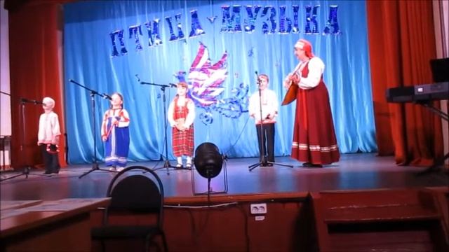 Где мы волка видели, фольклорный кружок ДДТ "Забавушка", Хвойная, 13-12-19