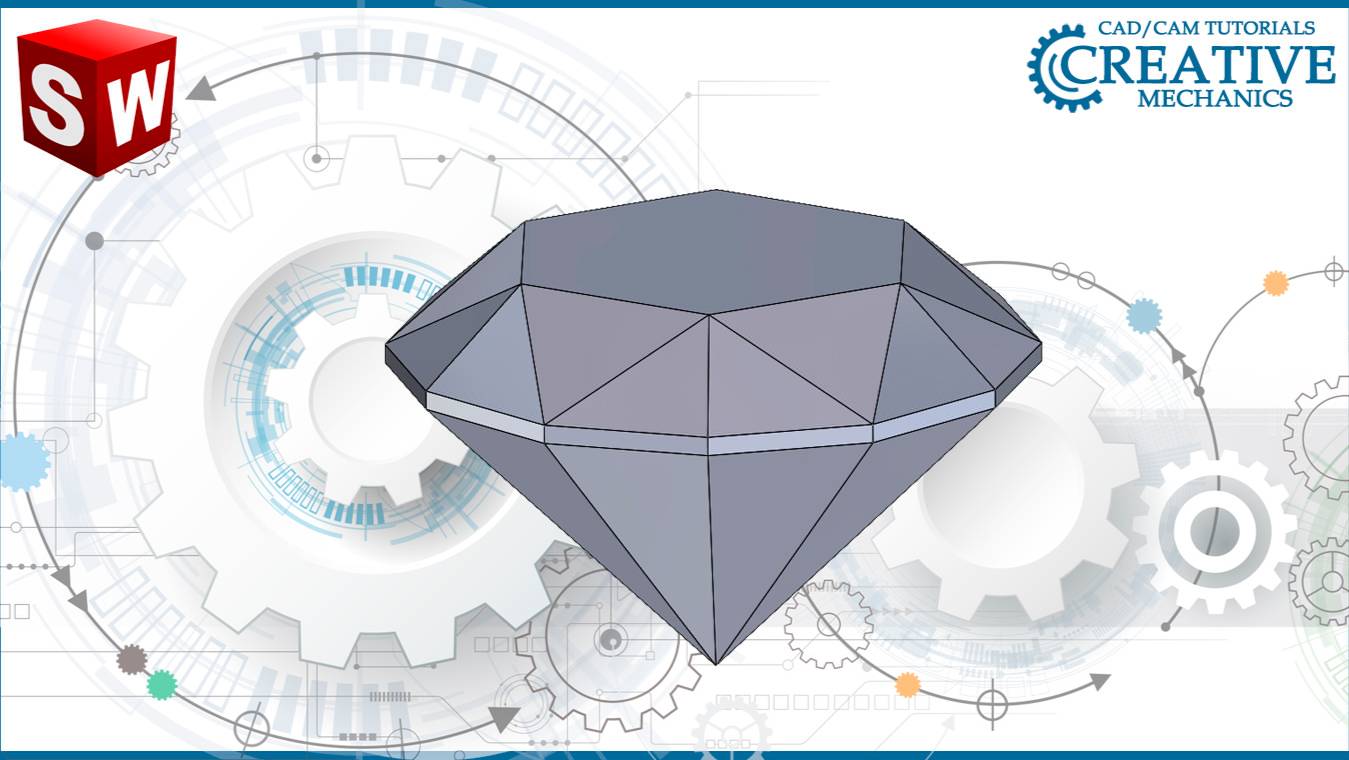 Бриллиант в Solidworks