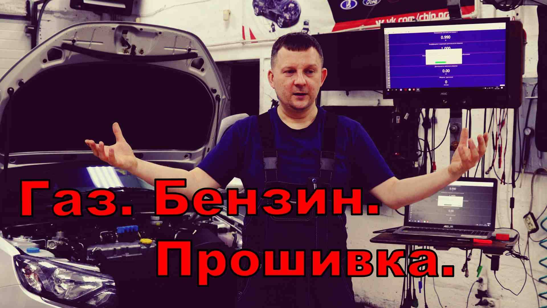 Газ-бензин, прошивка.