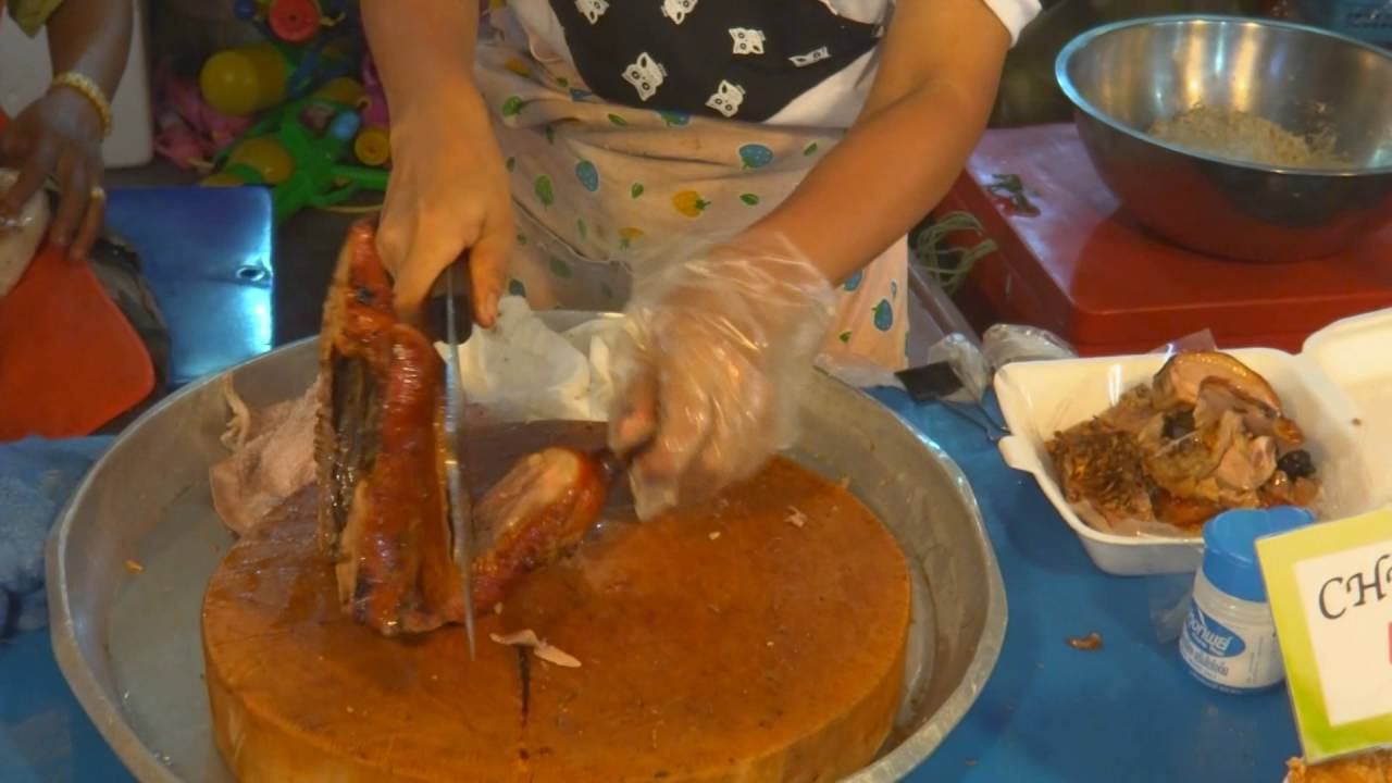 утка на рынке Malin Plaza (половина утки за 250 бат)_Таиланд