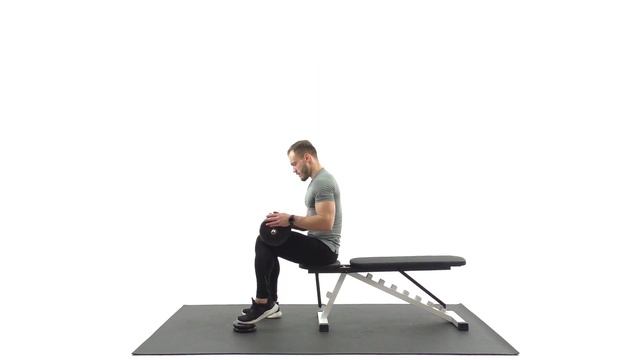 #11 Подъём на носки с гантелями. Упражнение на икры.