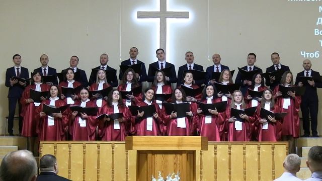 Общее пение "Милости Твоей"